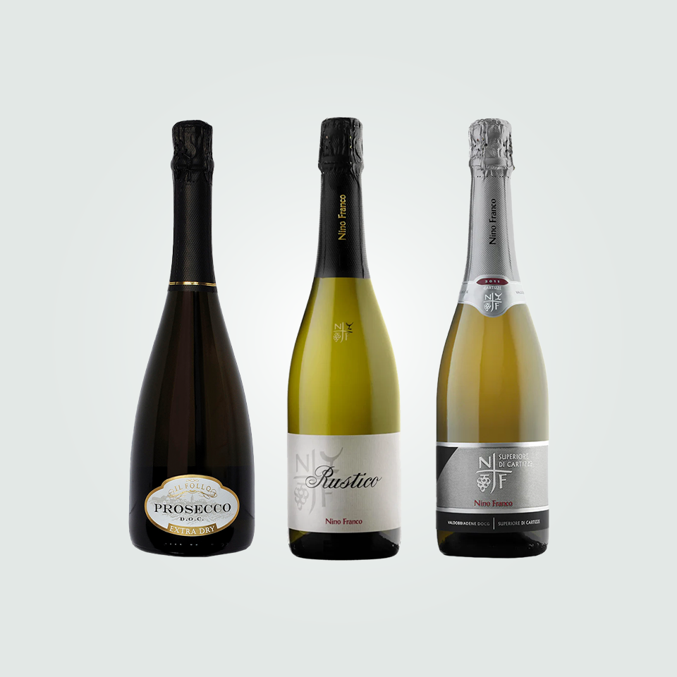 The Luxe Prosecco Three Bottle Collection – Sommelier's Choice